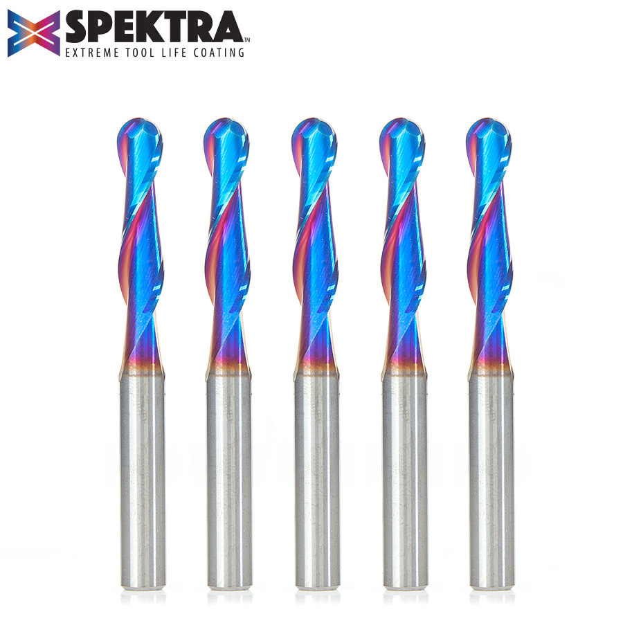 46376-K-5 5 Packs Solid Carbide Spektra™ Extreme Tool Life Coated Up ...