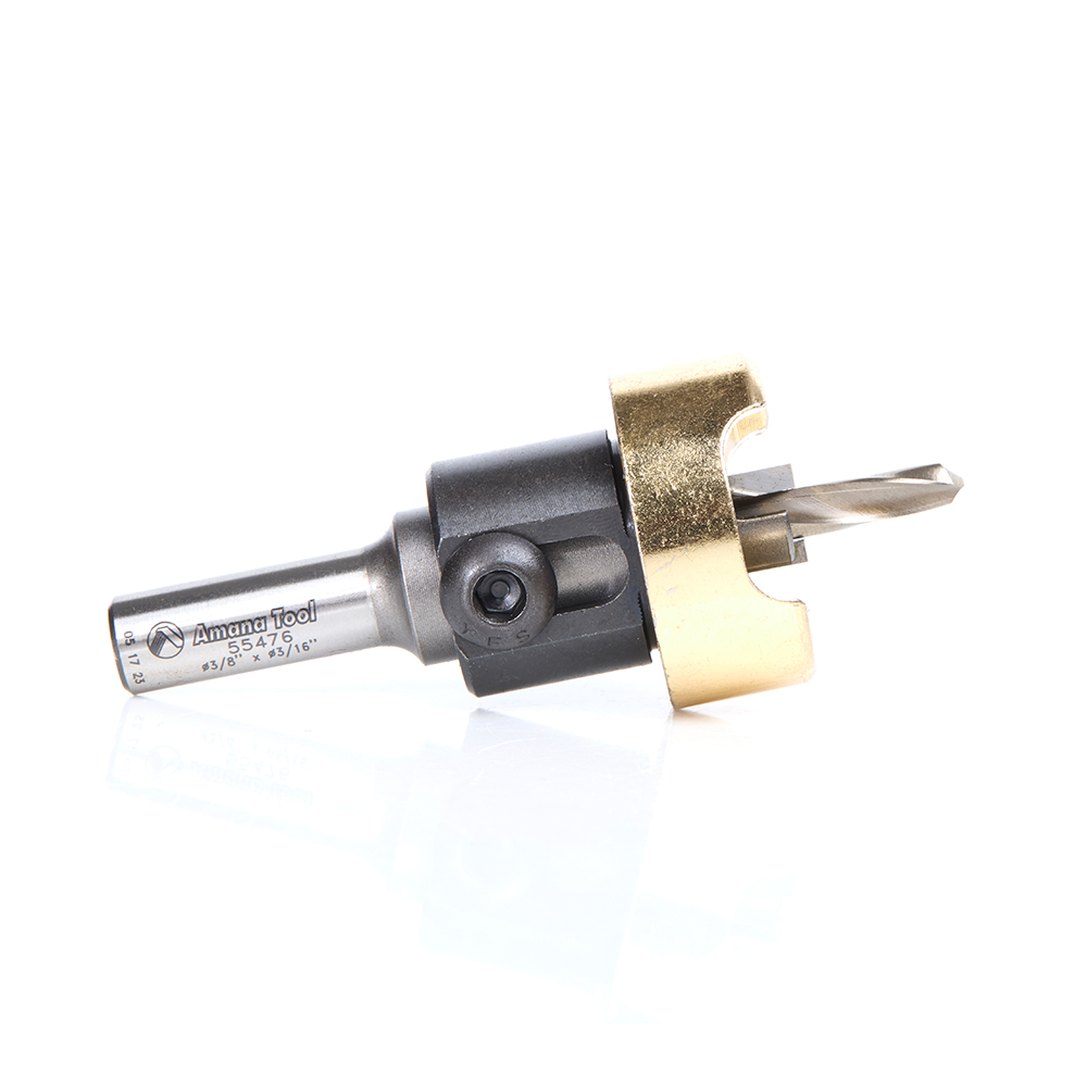 55476 Carbide Tipped Counterbore with Adjustable Depth Stop and No ...