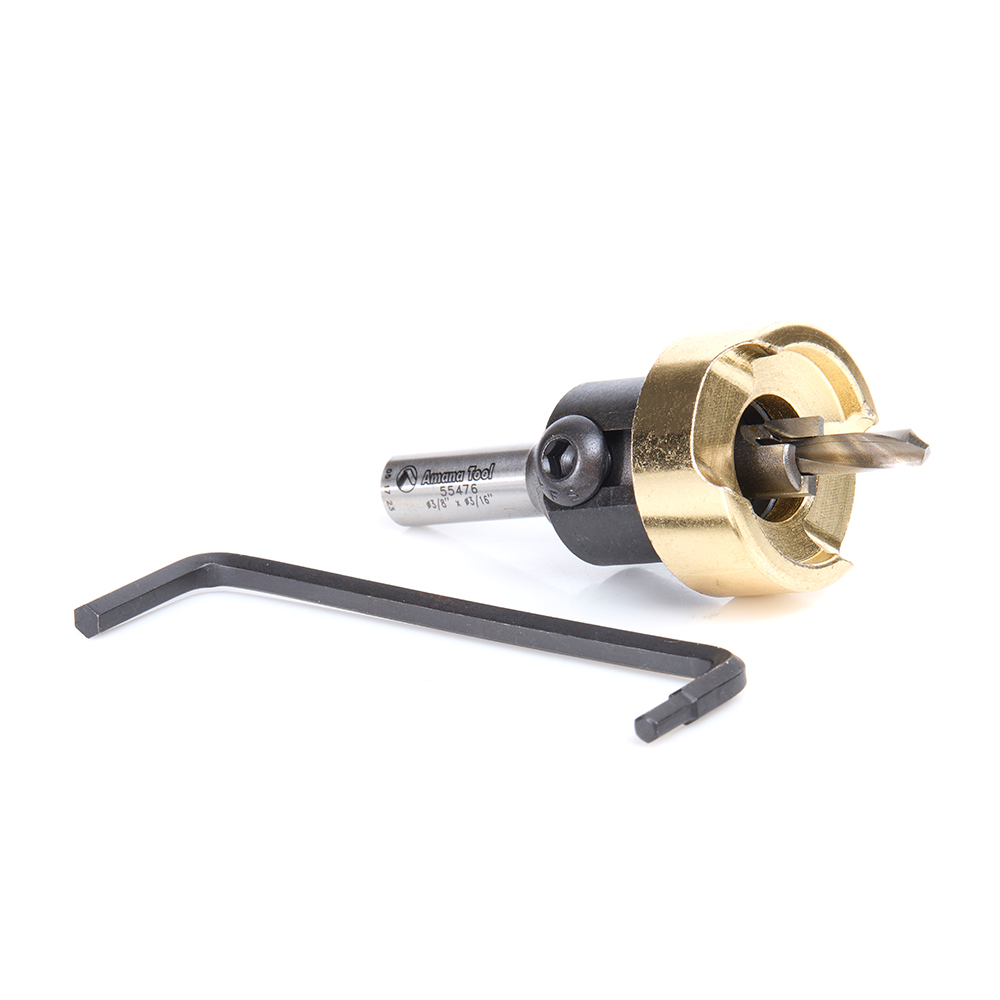 55476 Carbide Tipped Counterbore with Adjustable Depth Stop and No ...