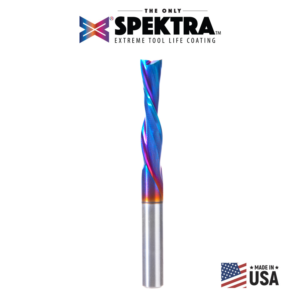 59302-K Solid Carbide Spektra™ Extreme Tool Life Coated Spiral Plunge 1 ...