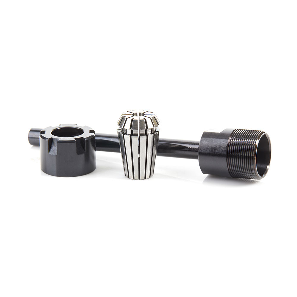 TE-102 CNC High Precision Tool Holder Extension 3/8 Shank, 5-1/2 Inch ...